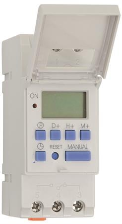 TIMER SWITCH, DIGITAL, WEEKLY, 1-CHANNEL