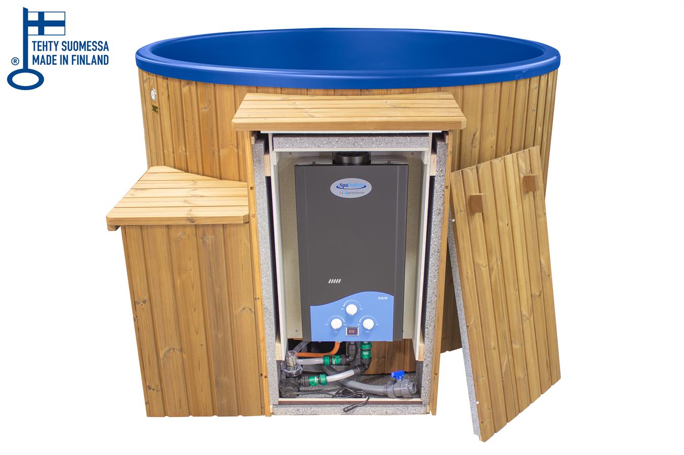 CITY TUB ARCTIC 20-24KW GAS HEATER, AZUL BLUE